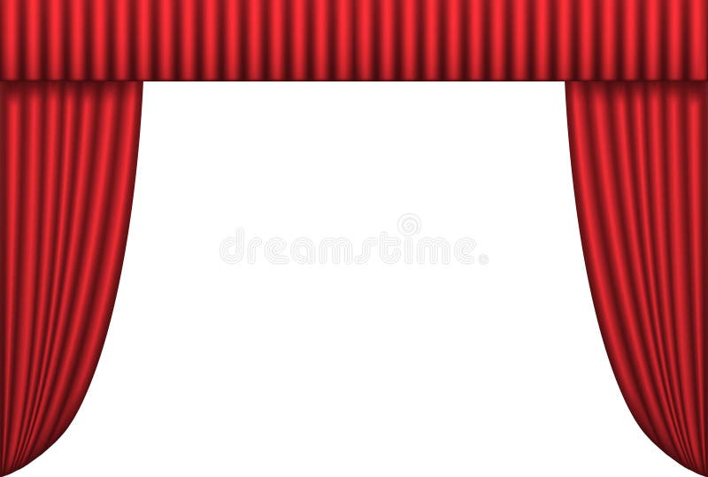Rideau Rouge Ouvert Stock Illustrations, Vecteurs, & Clipart – (5,264 ...