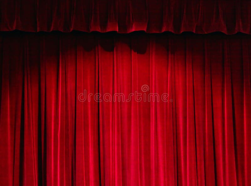 Étape De Rideaux, Théâtre Ou Fond Rouge De La Meilleure Qualité D'opéra ...