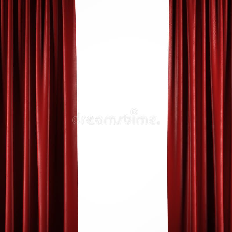 Rideaux blancs illustration stock. Illustration du fond - 33249342