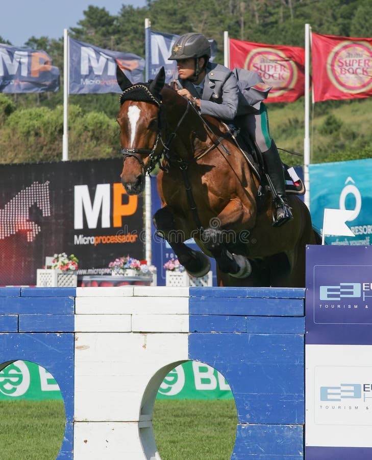 Rider Francesca Capponi (ITA) Editorial Photo - Image of mammal ...