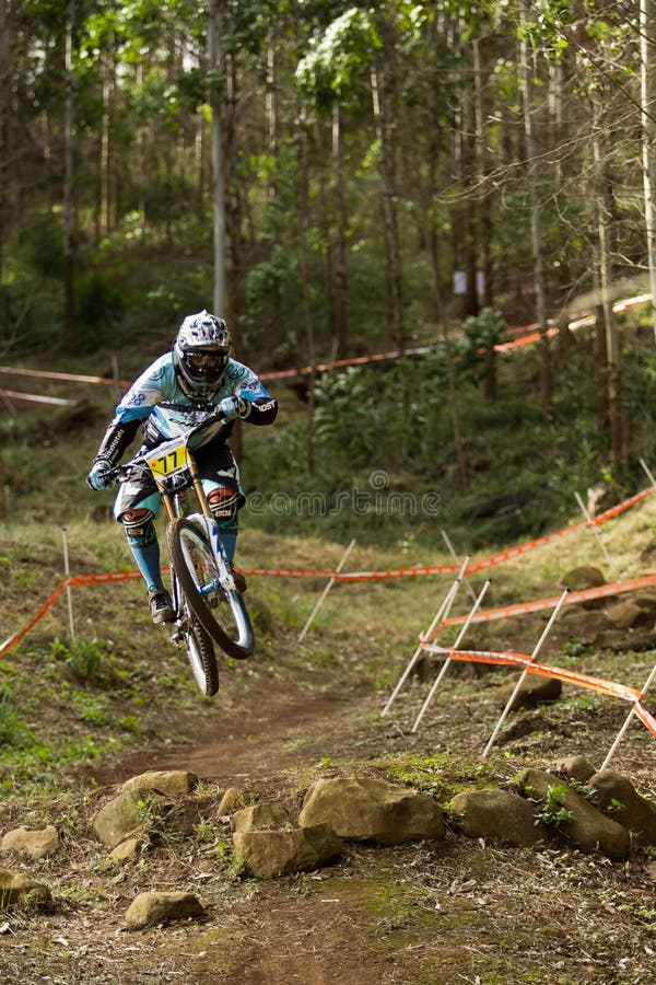 Rider at Greg Minaar Racing and Mongoose Downhill Editorial Stock Photo ...
