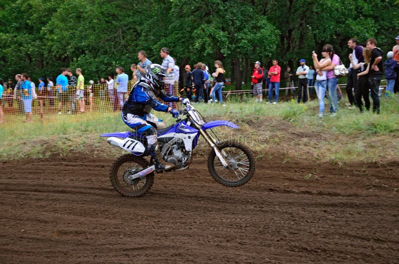 Rider on a Motorcycle Rides on the Rear Wheel Editorial Photography ...