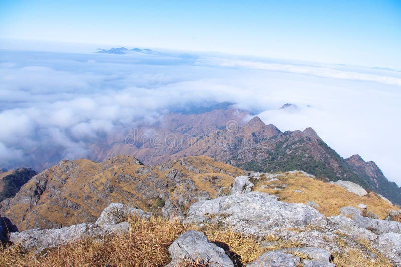 Ridge and cloud stock image. Image of clouds, distant - 27339141