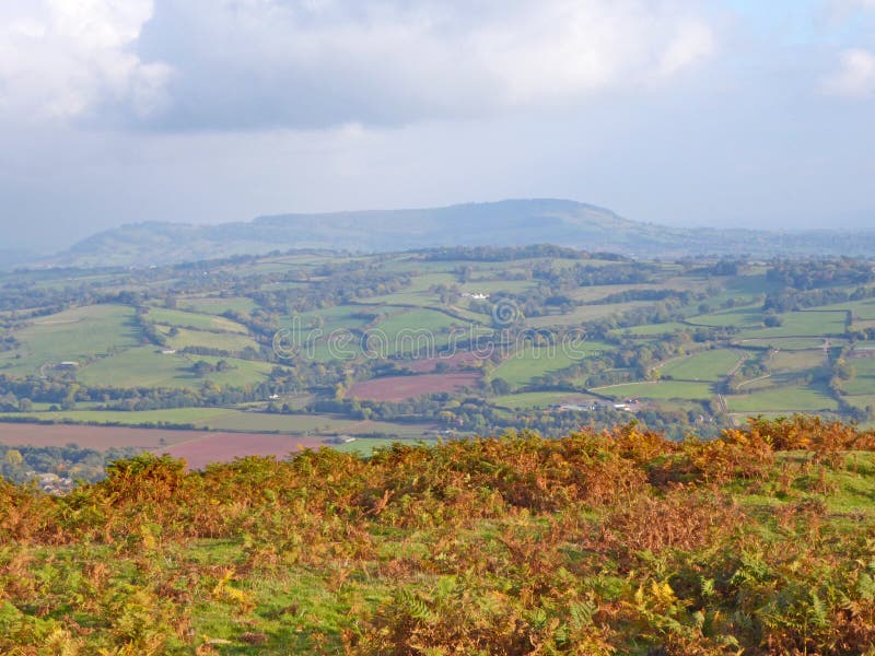 Ridge at Pandy, Wales stock photo. Image of summer, hills - 270810306
