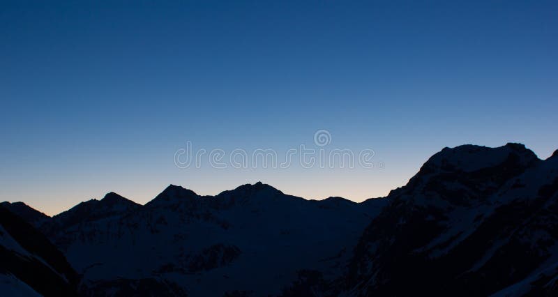Ridge on a sunrise stock image. Image of mountain, sunrise - 66527643