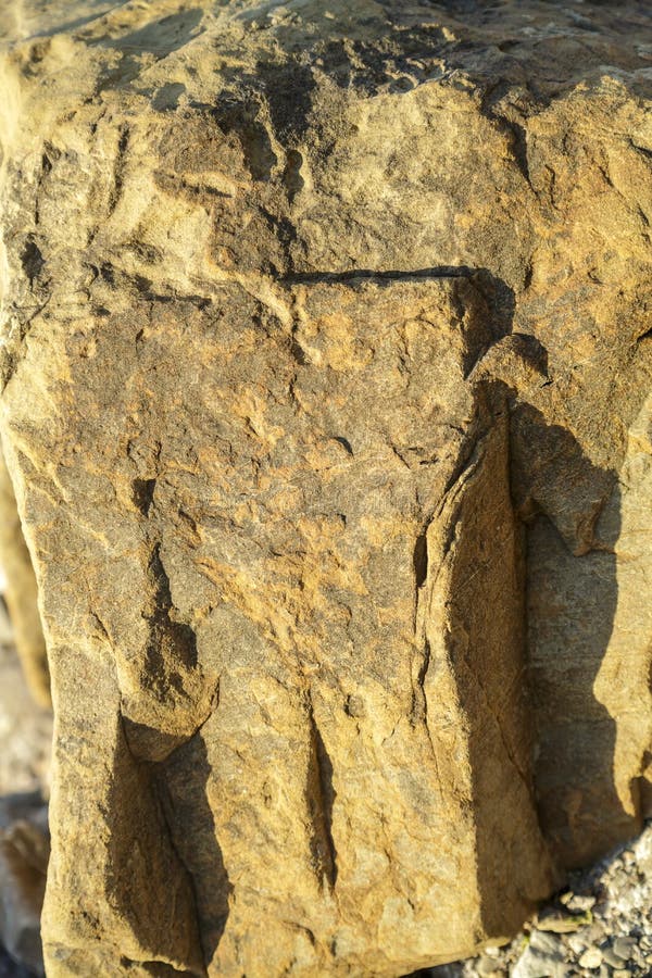The Ridge Surface of the Rock. Texture. Stock Image - Image of nature ...
