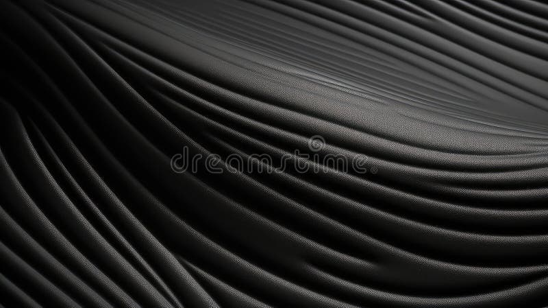 Ridges Black Plastic Texture Stock Illustration - Illustration of ...