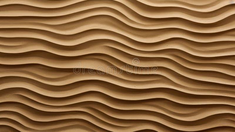 Ridges corrugated texture stock illustration. Illustration of brown ...