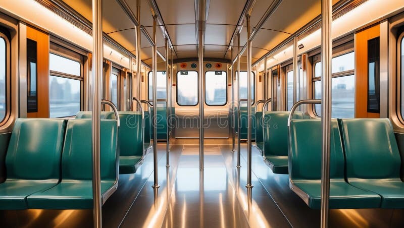 Riding the Rails: a Glimpse Inside a Modern, Pristine Subway Car ...