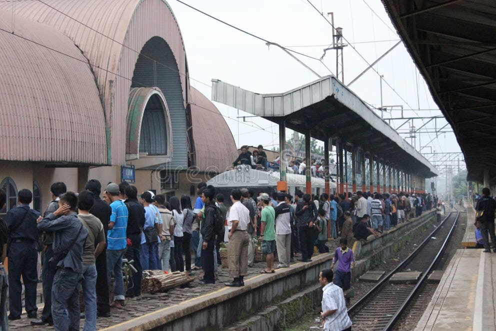 Riding on the Rooftop editorial stock photo. Image of passengers - 23460558