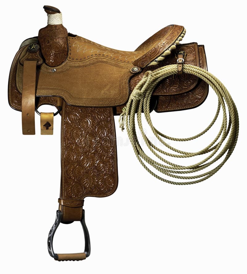 Ranch - saddle on fence stock image. Image of used, cowboy - 5252051