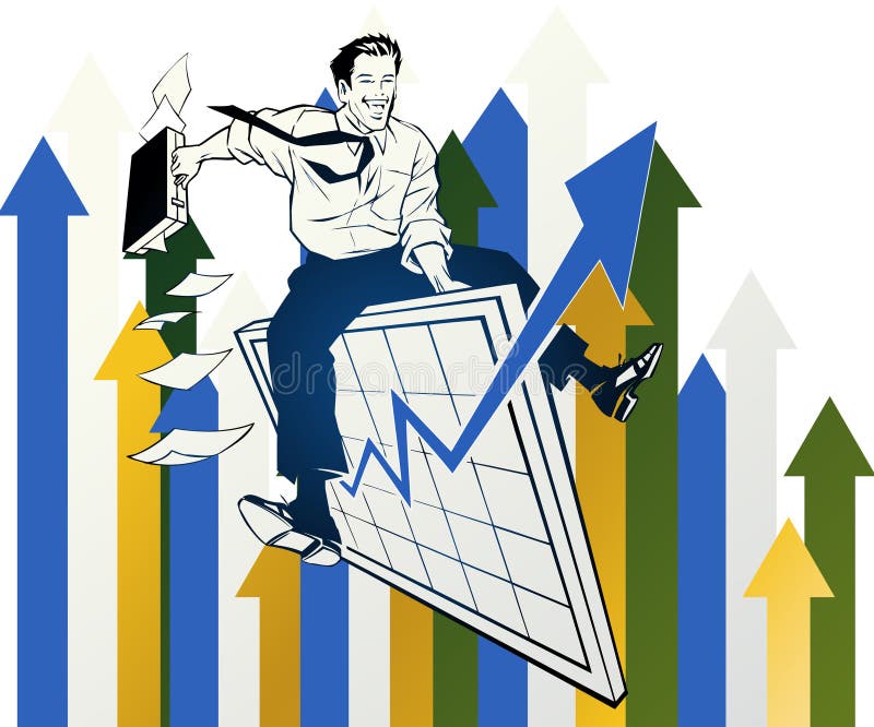 Riding on success stock vector. Illustration of manual - 9863689