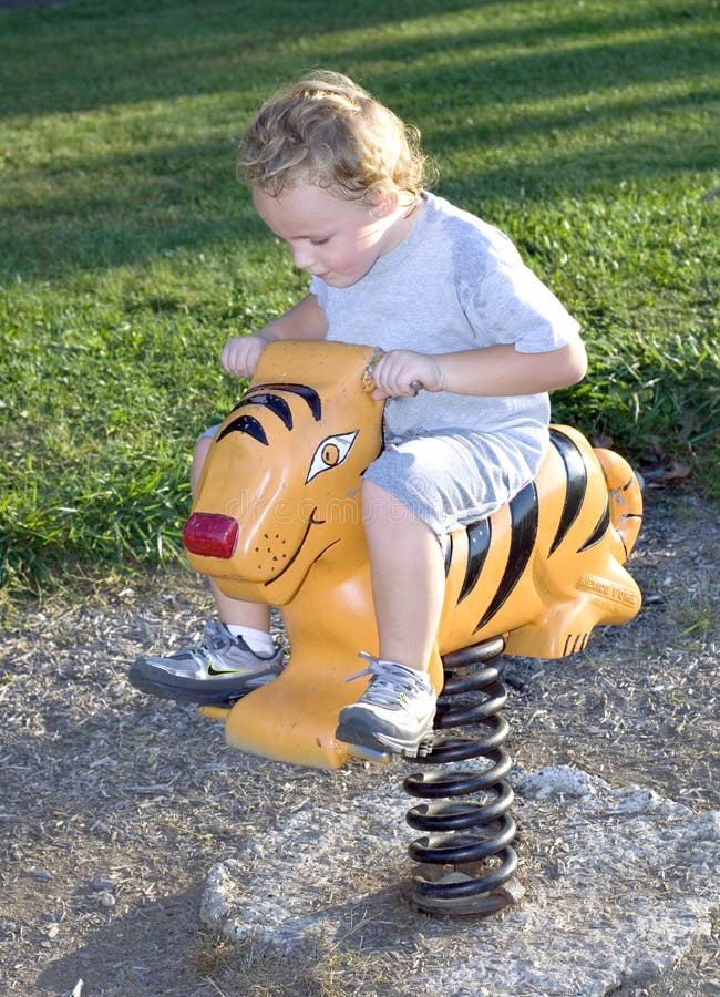 Riding Tiger stock image. Image of white, hair, masculine - 7437259