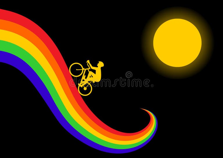 Riding Rainbow Stock Illustrations – 503 Riding Rainbow Stock ...