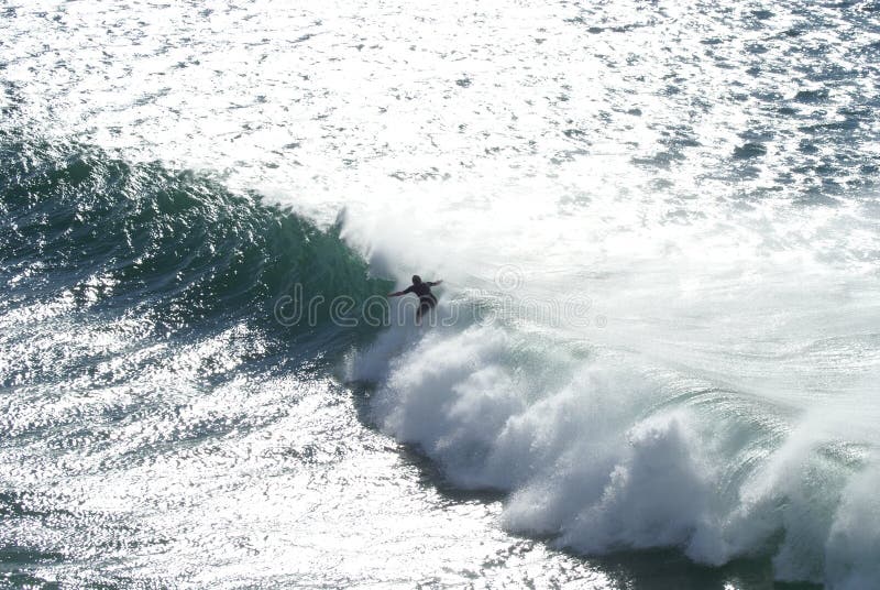 Riding the wave stock photo. Image of environment, board - 33565528