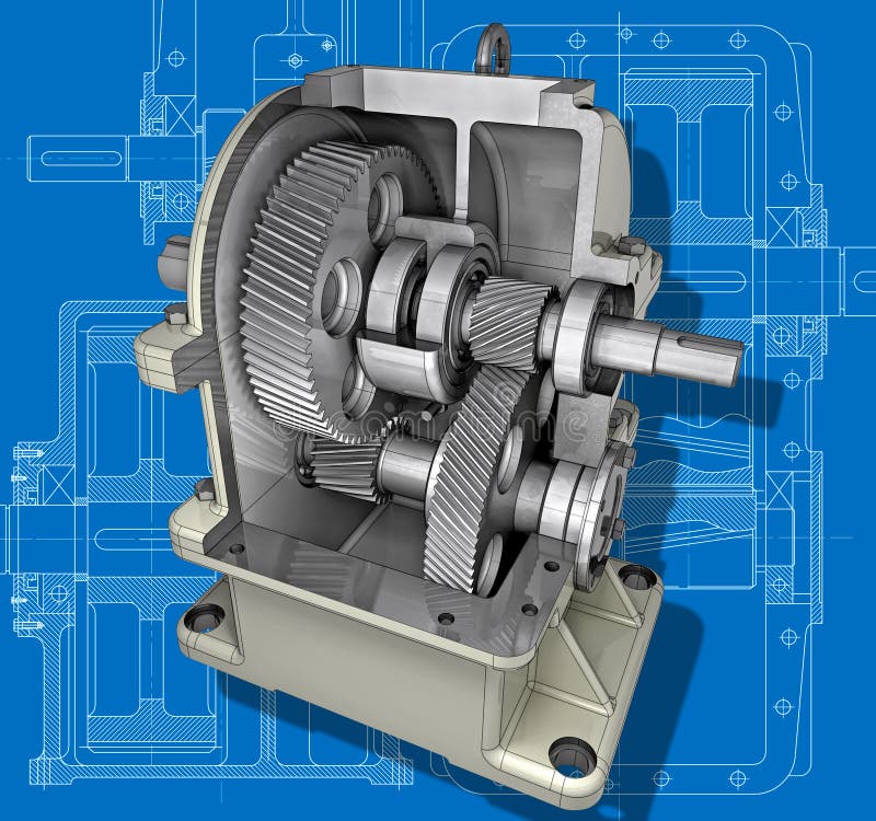 Riduttore illustrazione di stock. Illustrazione di ritaglio - 23643927