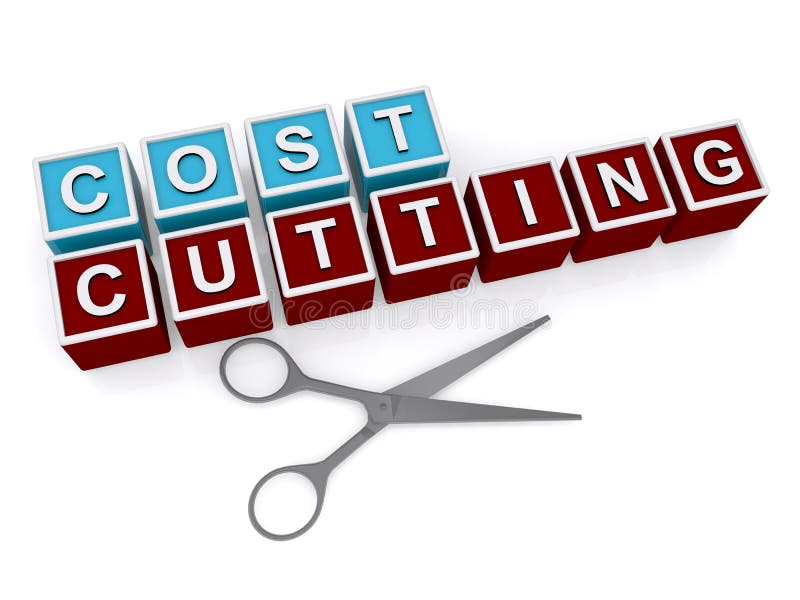 Riduzione dei costi illustrazione di stock. Illustrazione di decisione ...