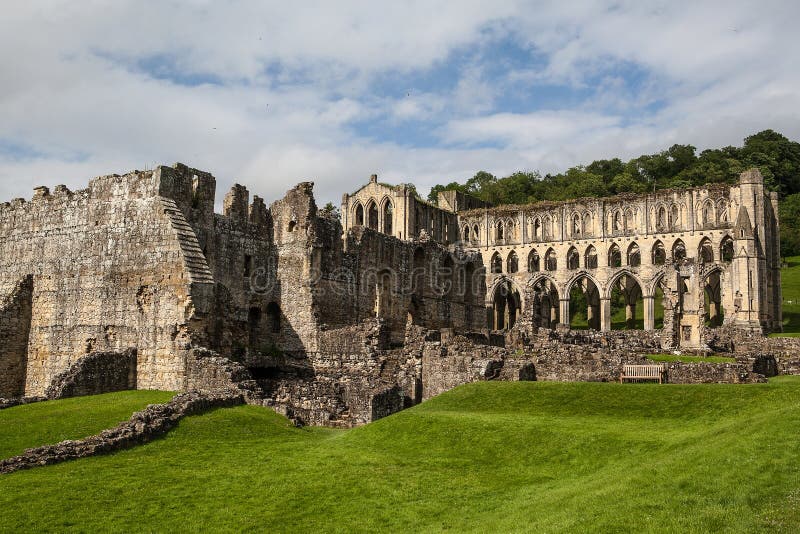 Rievaulx Abbey stock photo. Image of national, architectural - 27673490
