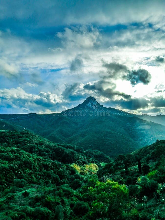 Rif moroccan mountain stock image. Image of view, mountain - 166887561