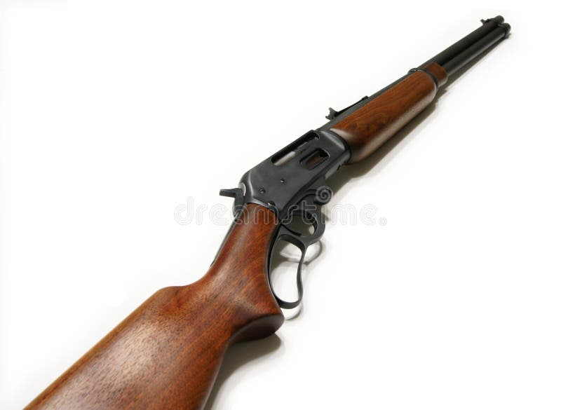 Rifle stock photo. Image of isolated, chasseur, isolate - 8162844