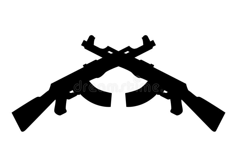 Crossed Ak 47