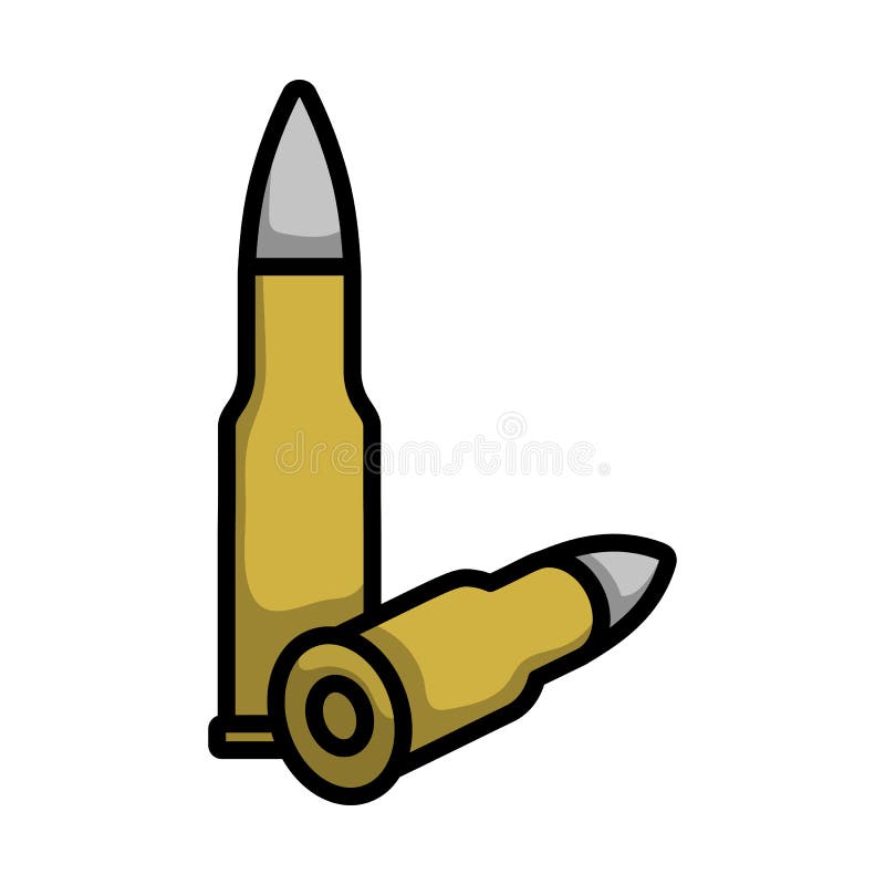 Rifle Ammo Icon stock vector. Illustration of brass - 250133586 Rifle Ammo Icon stock vector. Illustration of brass - 250133586