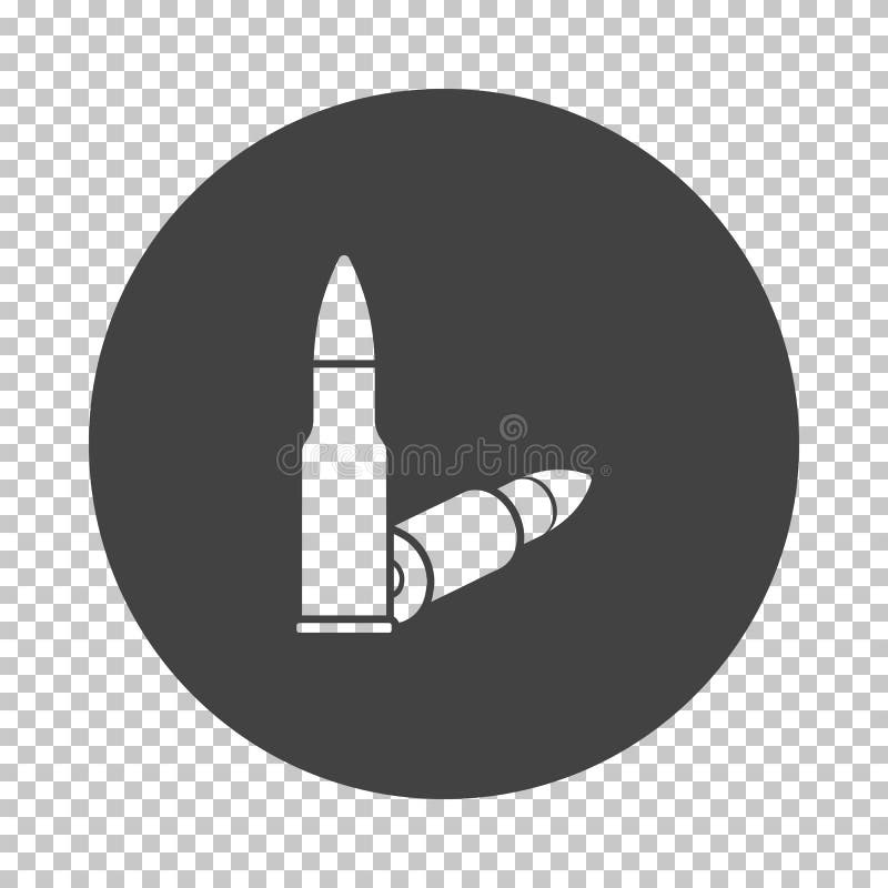 Rifle Ammo Icon stock vector. Illustration of conflict - 155786548 Rifle Ammo Icon stock vector. Illustration of conflict - 155786548