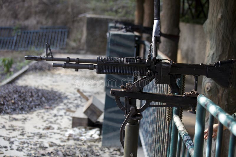 Rifle M60 foto de archivo. Imagen de acontecimiento, sitio - 78116500