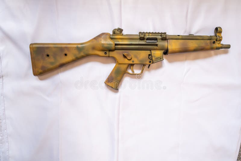 Rifle without Magazine on White Background Stock Photo - Image of ...