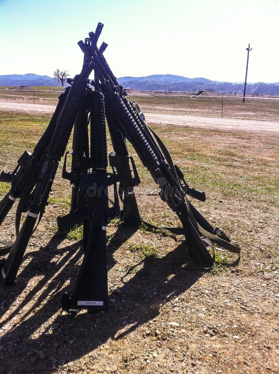 Rifle Range Fun stock image. Image of range, rifle, qualification ...