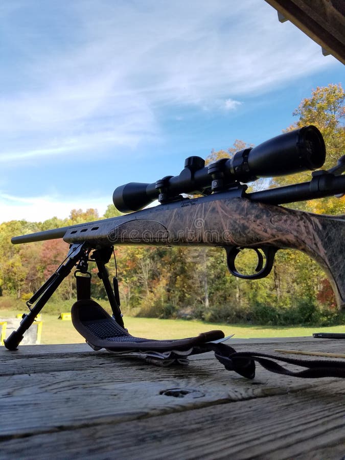 Rifle range editorial photography. Image of great, view - 105212262