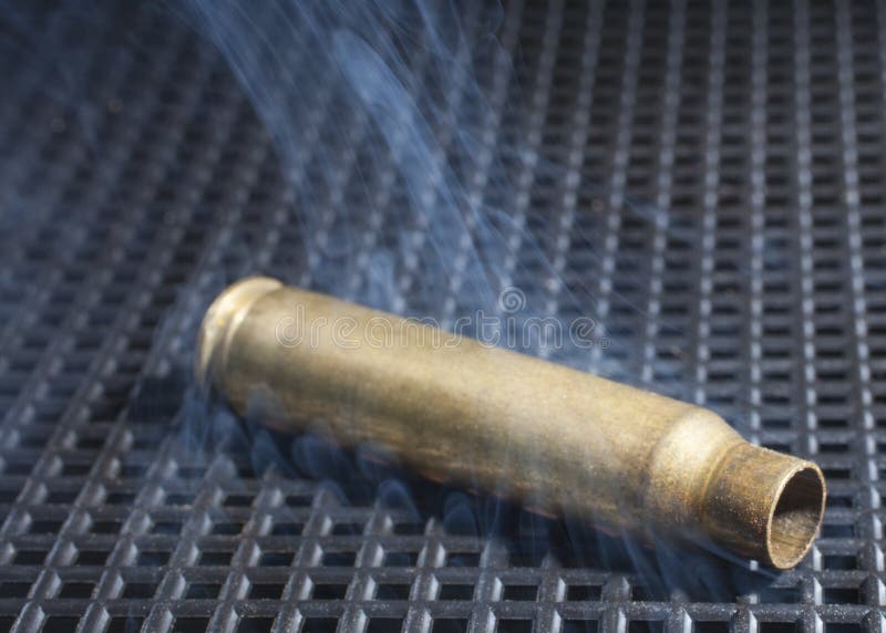 Rifle shell stock image. Image of black, ammo, brass - 70462853