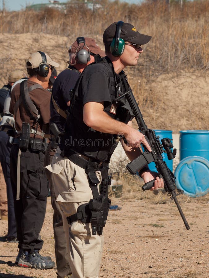 Rifle Training editorial stock photo. Image of exercise - 42046088