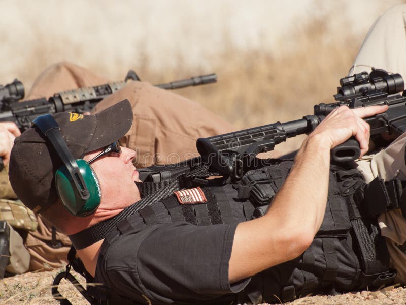 Rifle Training editorial photo. Image of training, equipped - 42046461