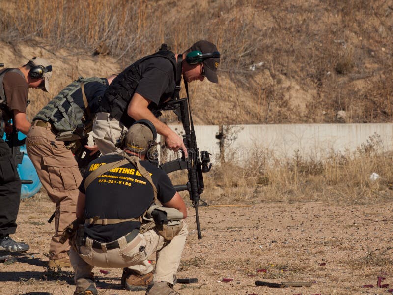Rifle Training editorial photo. Image of male, weapon - 42046516