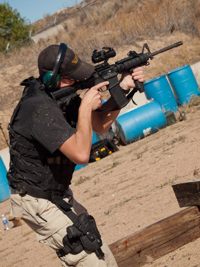 Rifle Training editorial stock photo. Image of navarro - 42046618