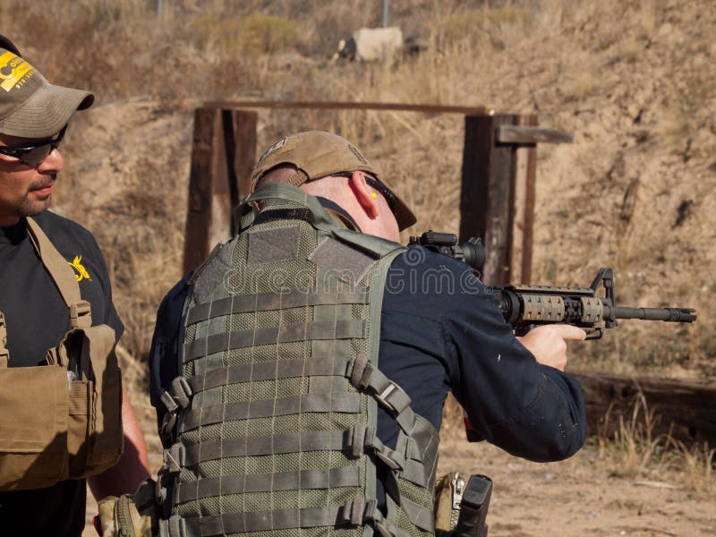 Rifle Training editorial stock photo. Image of accessory - 42046643