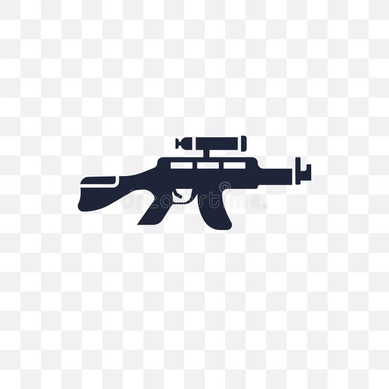 Rifle Transparent Icon. Rifle Symbol Design from Army Collection Stock ...