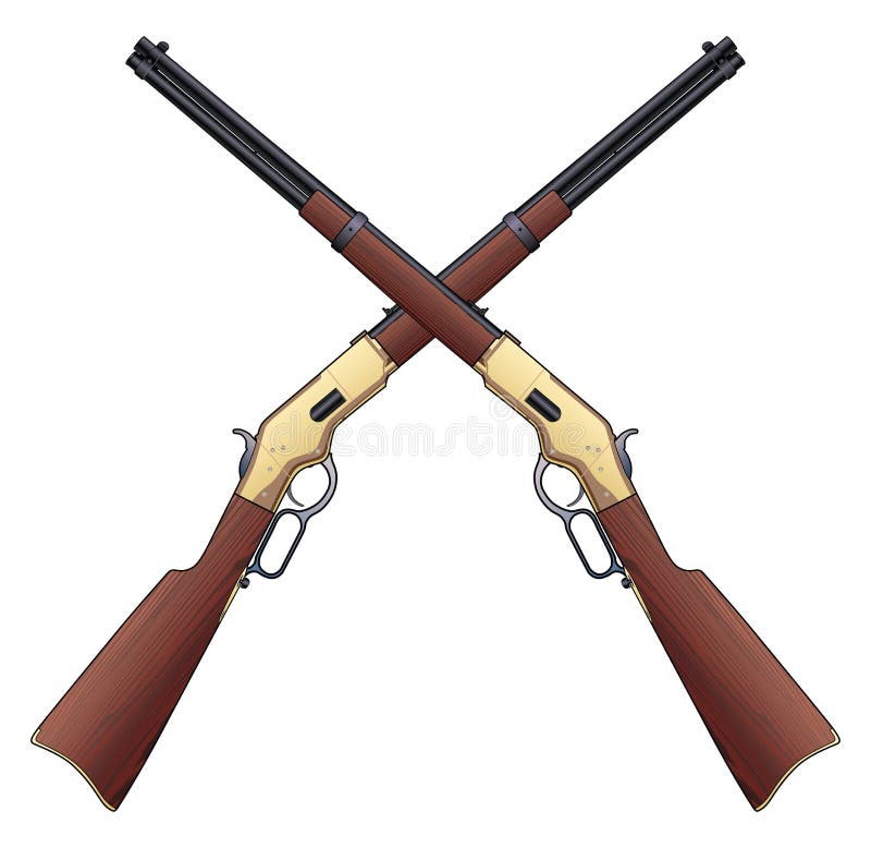 Rifles Crossed Stock Illustrations – 186 Rifles Crossed Stock ...