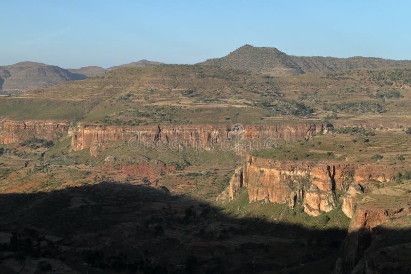 Rift Valley of Ethiopia in Africa Stock Image - Image of valley, breach ...