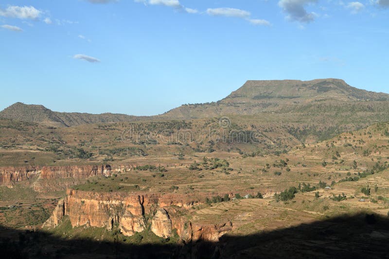 Rift Valley of Ethiopia in Africa Stock Photo - Image of tigray, canyon ...