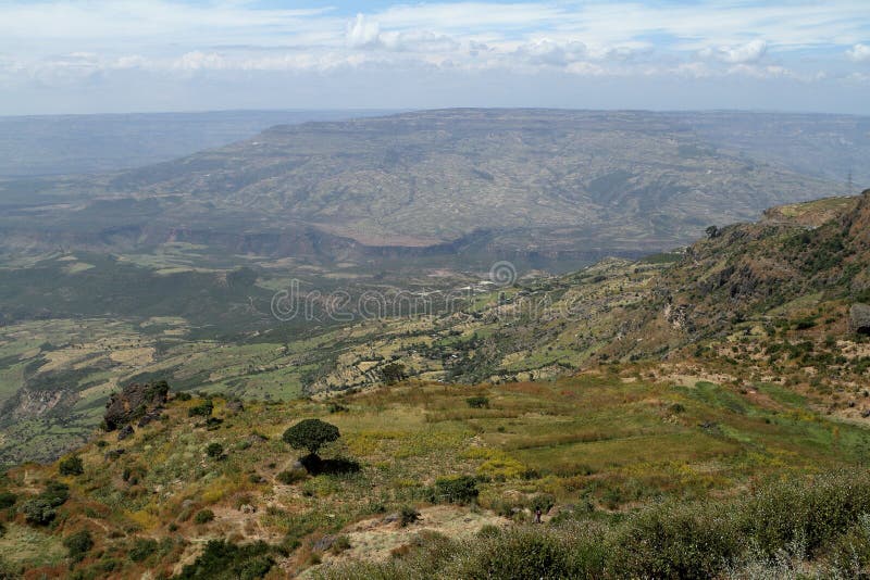 Rift Valley of Ethiopia in Africa Stock Image - Image of wilderness ...