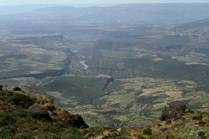 Rift Valley of Ethiopia in Africa Stock Image - Image of valley ...