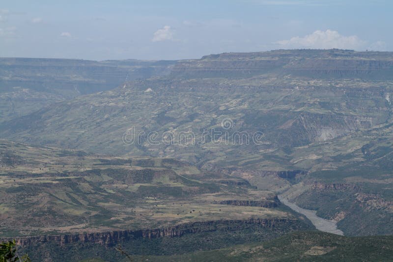 Rift Valley of Ethiopia in Africa Stock Photo - Image of mountain ...