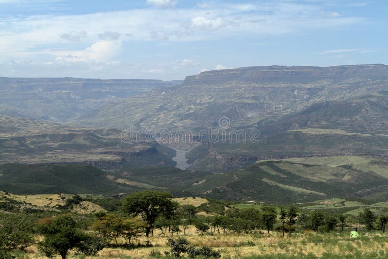 Rift Valley of Ethiopia in Africa Stock Photo - Image of valley ...