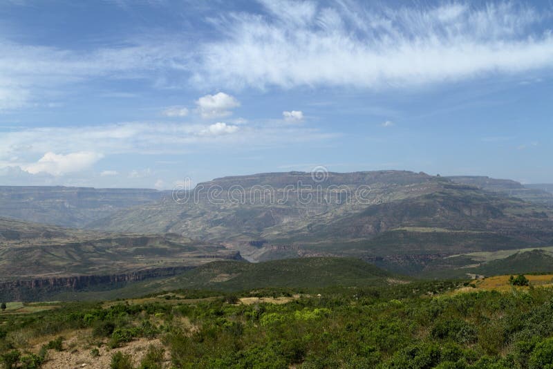 Rift Valley of Ethiopia in Africa Stock Image - Image of breaking ...