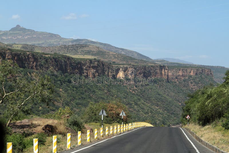 Rift Valley of Ethiopia in Africa Stock Image - Image of landscape ...