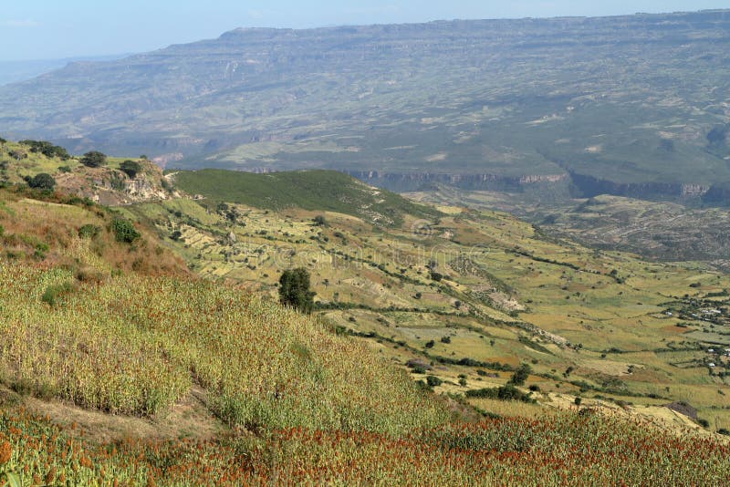 Rift Valley of Ethiopia in Africa Stock Image - Image of rift ...