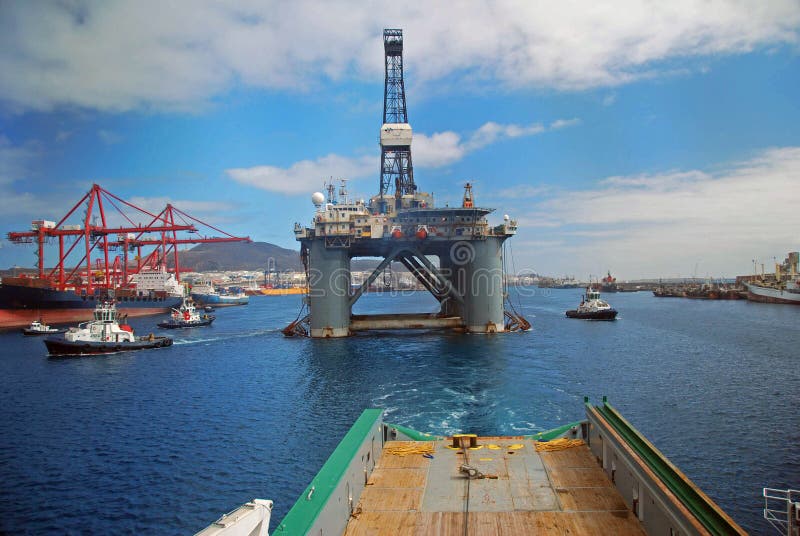 Shipment of Oil Rig Module from Thailand To Norway Editorial Stock ...