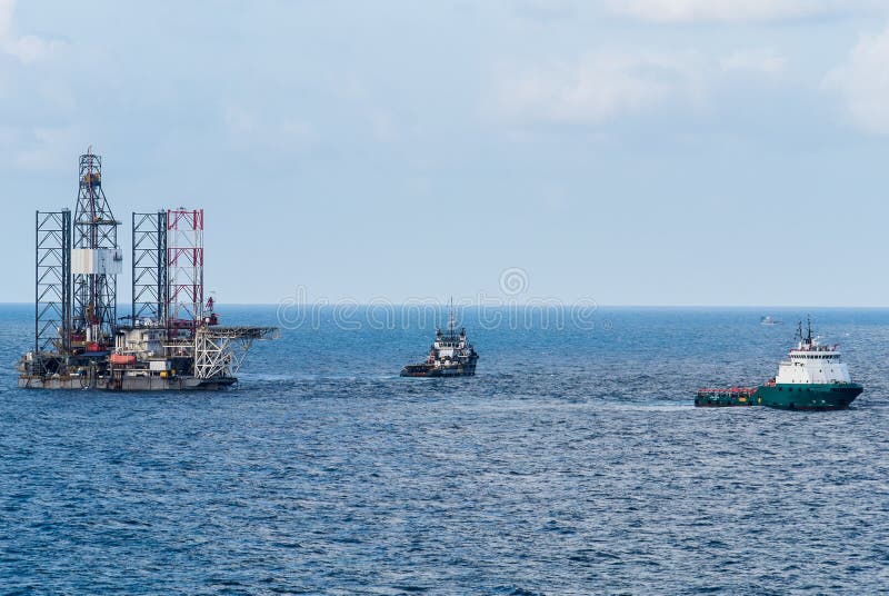 Rig move stock image. Image of exploration, industrial - 38338841